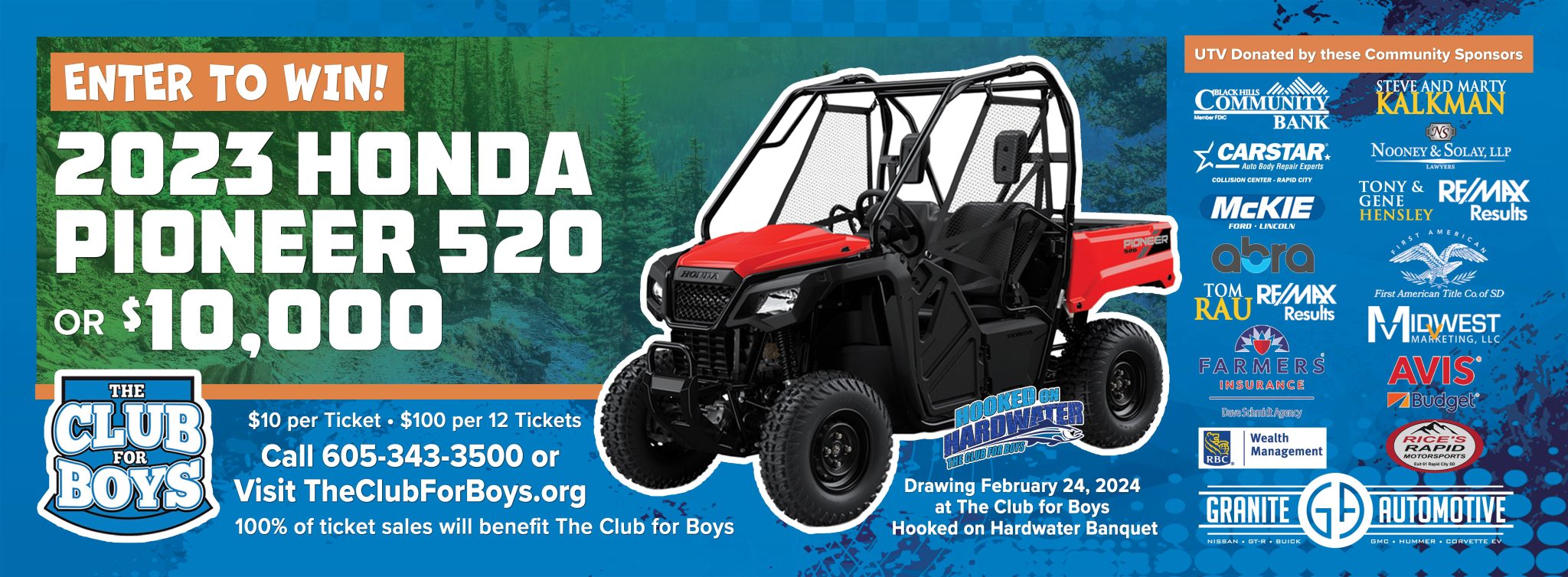 Raffle | Fundraiser | UTV